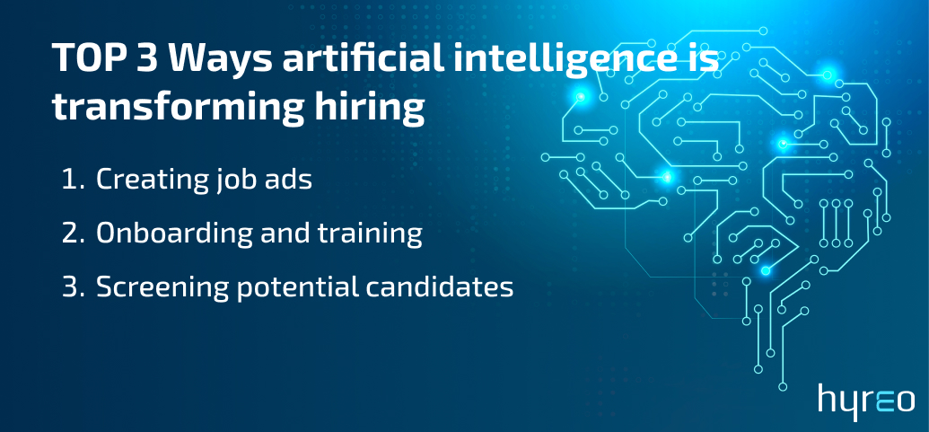 Use of AI in recruitment and how it can benefit recruiters